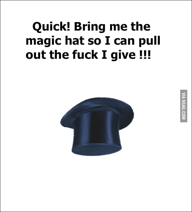 Magic trick - 9GAG