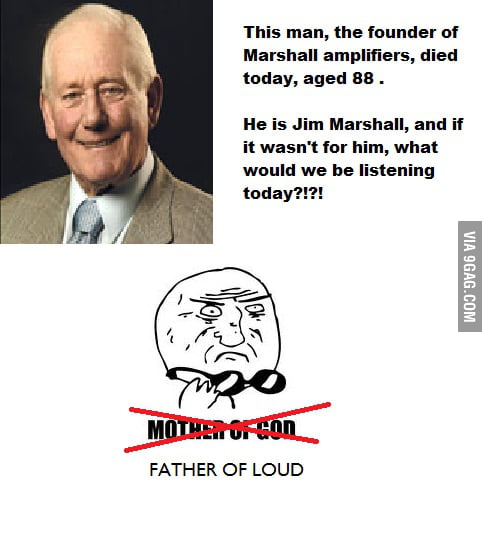 RIP Jim Marshall - 9GAG