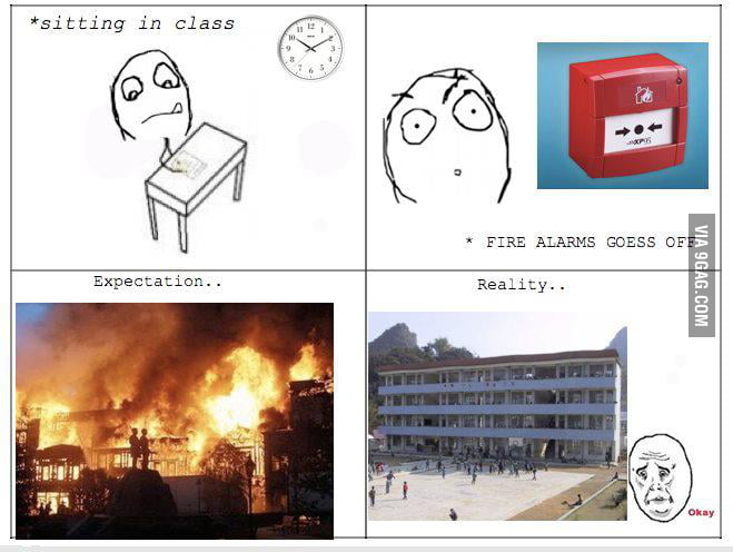 At least we get out of class - 9GAG
