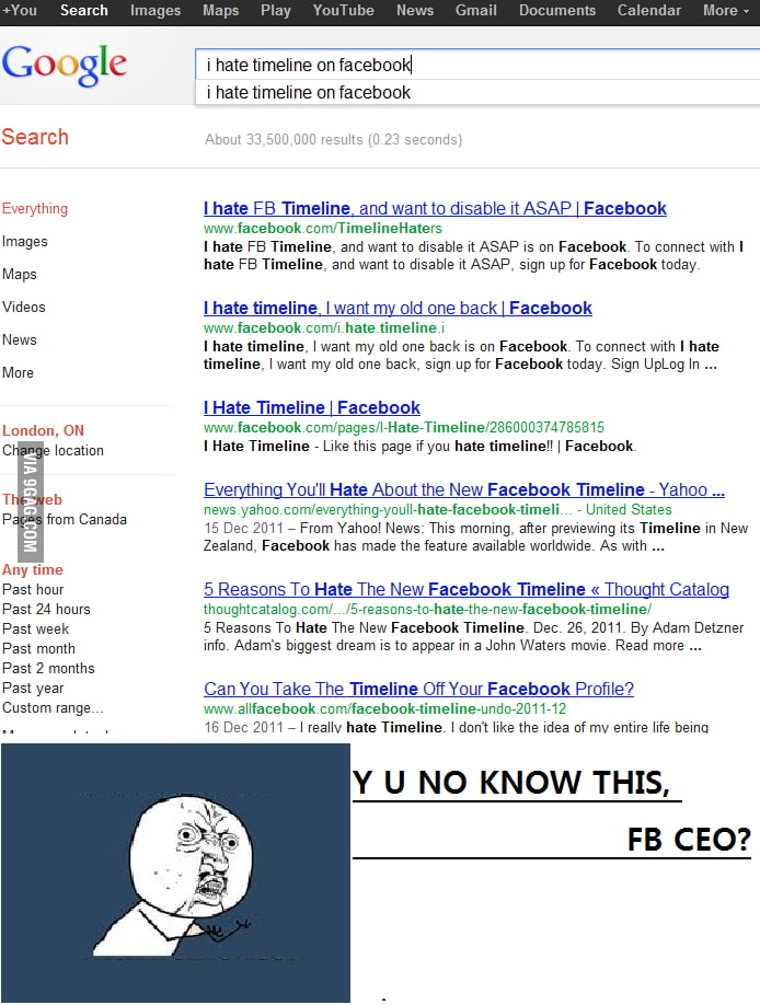 Y U NO KNOW THIS, FB CEO?? - 9GAG