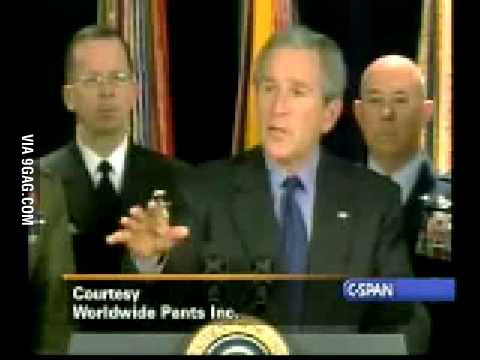 Letterman's Top 10 George Bush moments - 9GAG