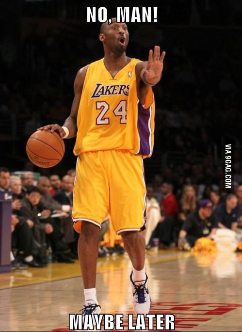 Kobe passing? - 9GAG