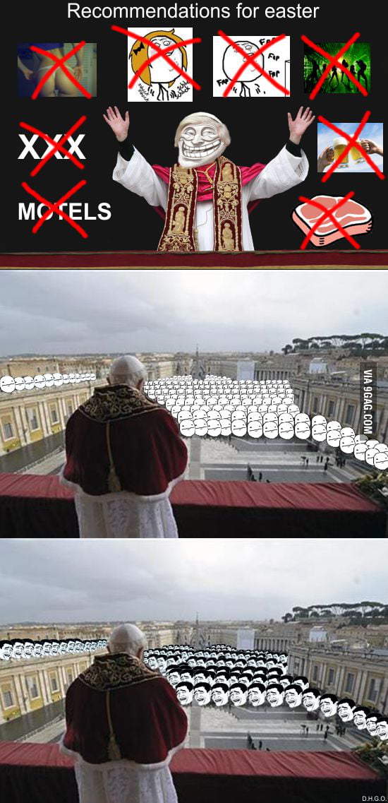 Troll Pope - 9GAG