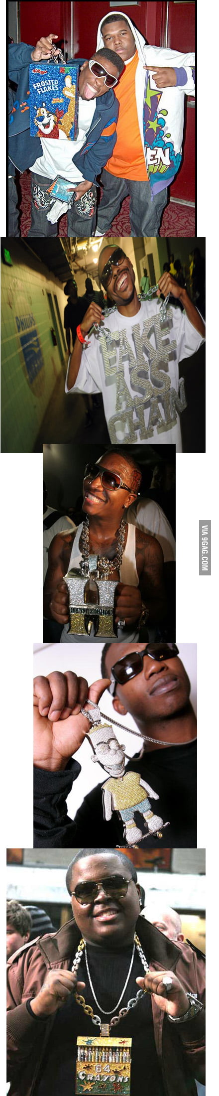 The 5 Most Ridiculous Rapper Chains - 9GAG