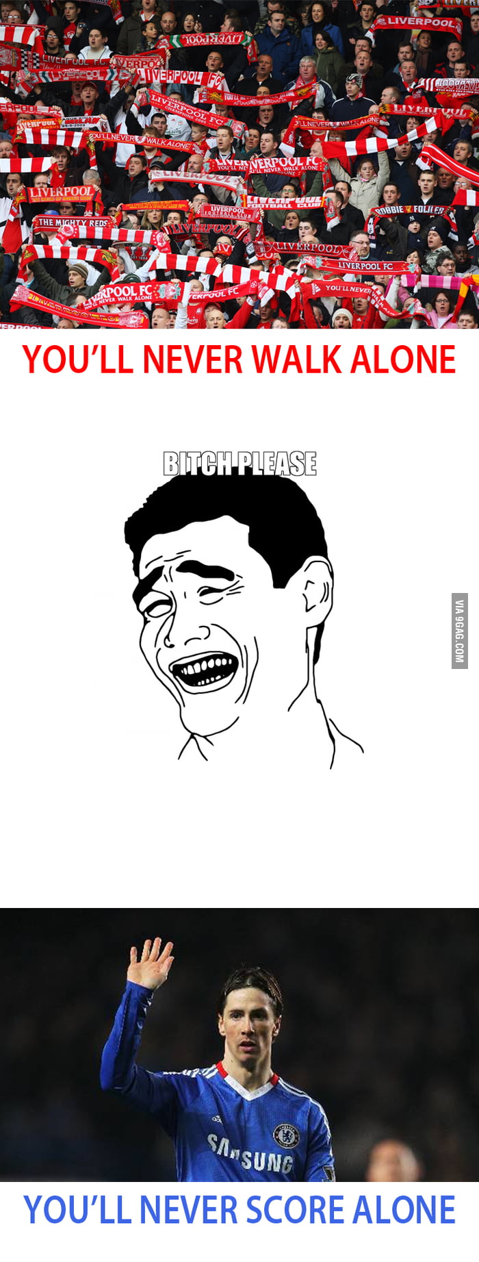 Never score alone - 9GAG