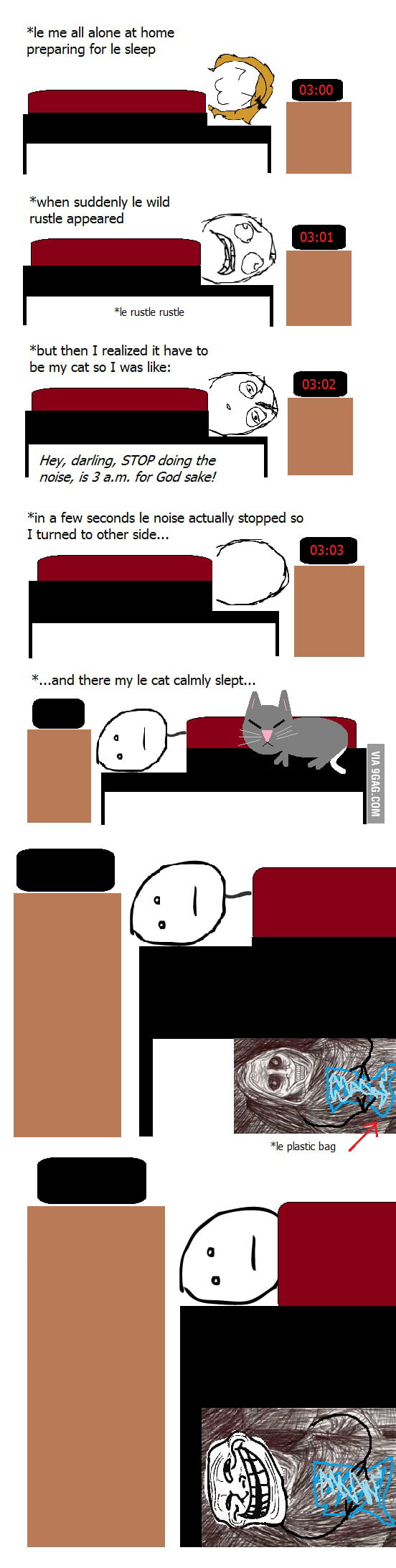 Scary guy strikes again... - 9GAG