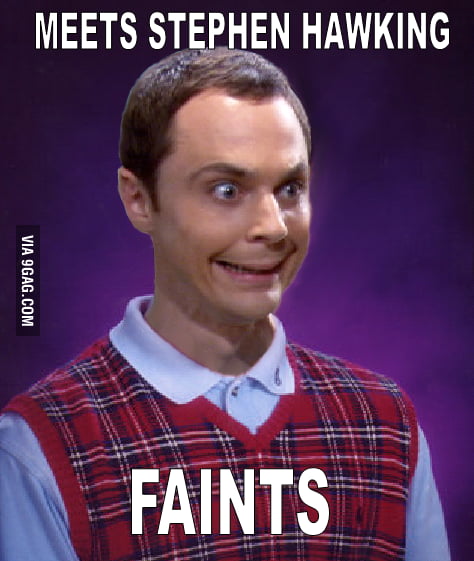 Bad luck sheldon - 9GAG