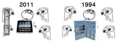 Coolness in 1994 and in 2011 - 9GAG