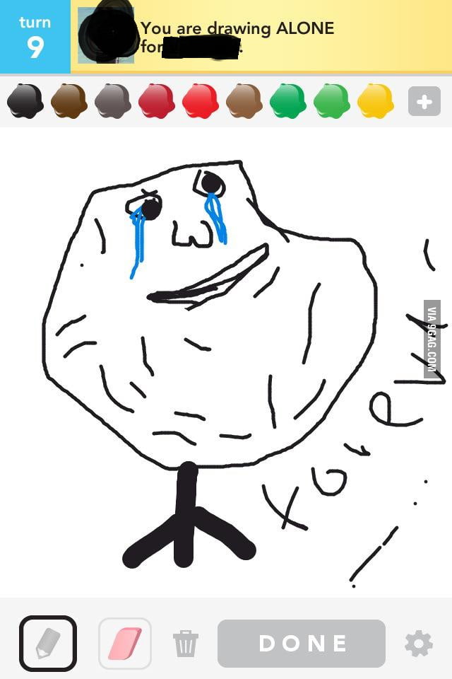 Even in draw something - 9GAG