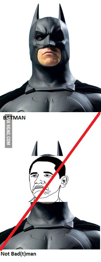 Not Bat.... Man - 9GAG