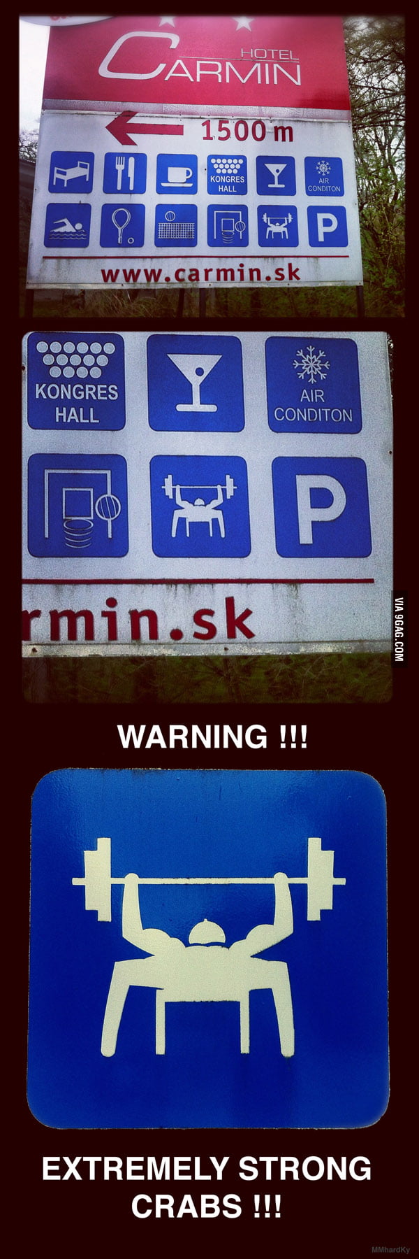 WARNING! EXTREMELY STRONG CRABS !!! - 9GAG