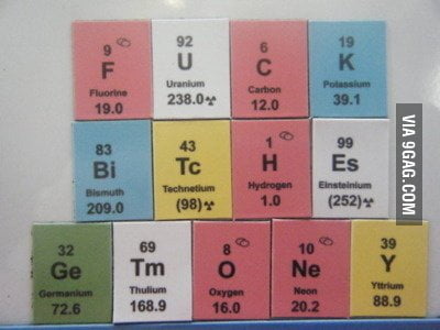 Chemistry is pretty gangsta - 9GAG