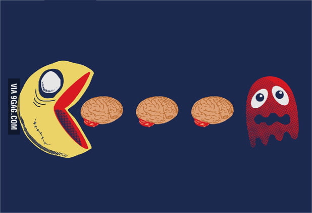 Zombie Pac Man - 9GAG