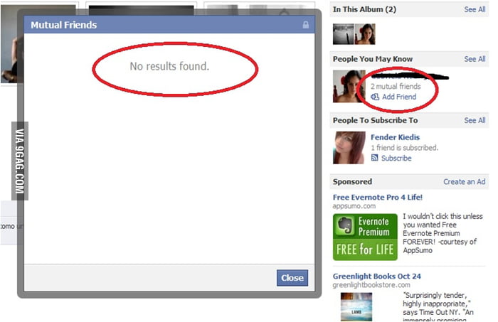 Is facebook trolling me? - 9GAG