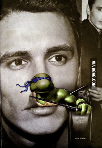 James Franco's nose is a Ninja Turtle! [FIXED] - 9GAG