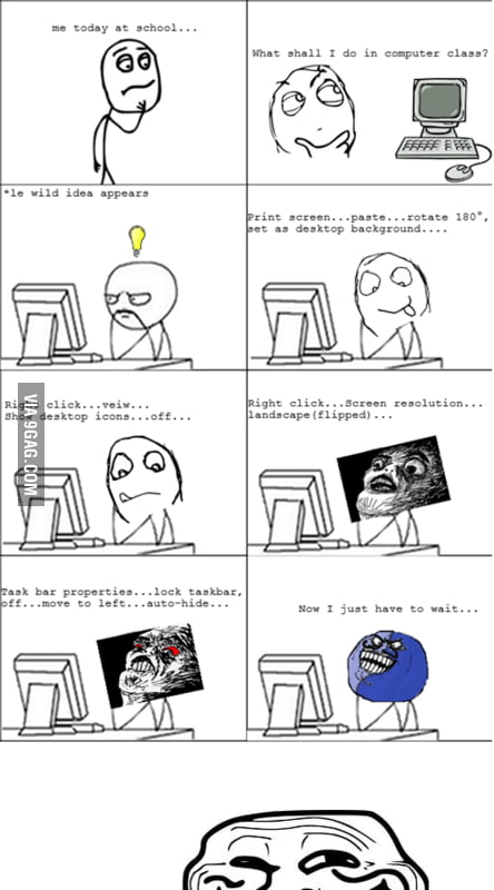 Trolling computer class.. - 9GAG