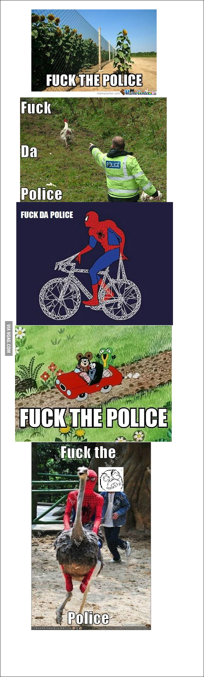 F**k da police - 9GAG
