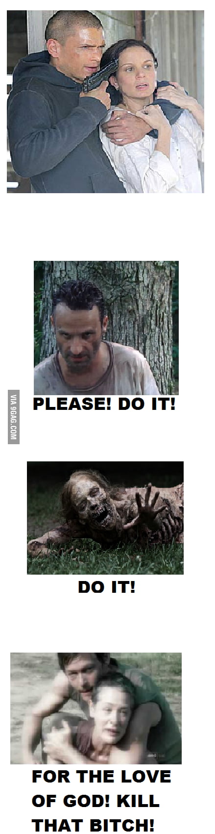 Pull the trigger! Please! - 9GAG