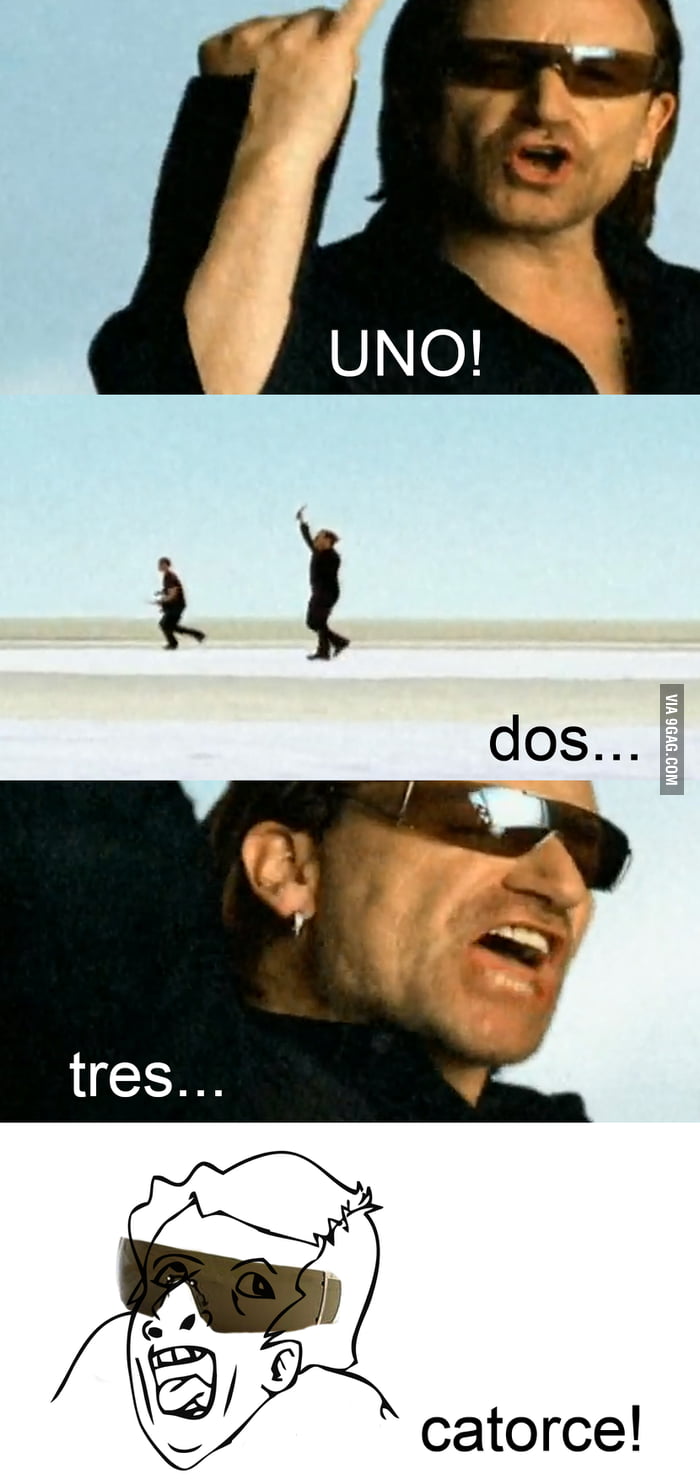 Genius Bono strikes! - 9GAG
