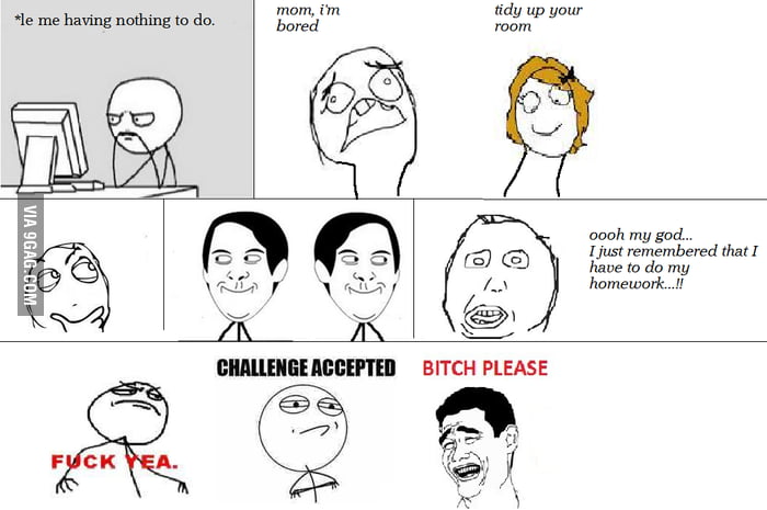 Le derp is bored - 9GAG
