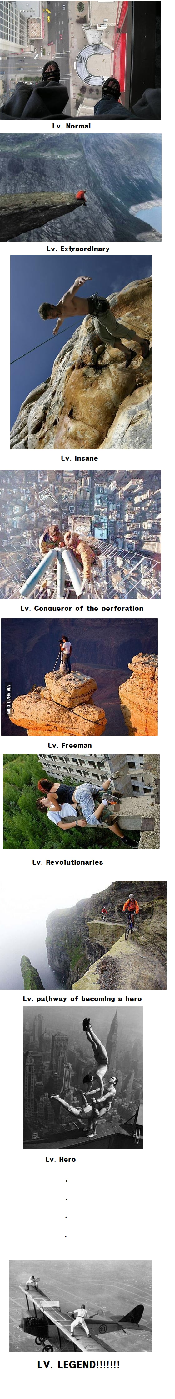 Acrophobia Test... - 9GAG