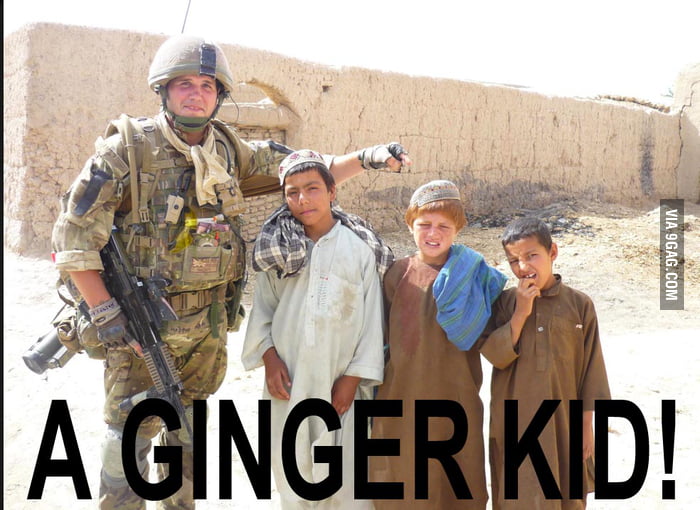 Look, a ginger kid! - 9GAG