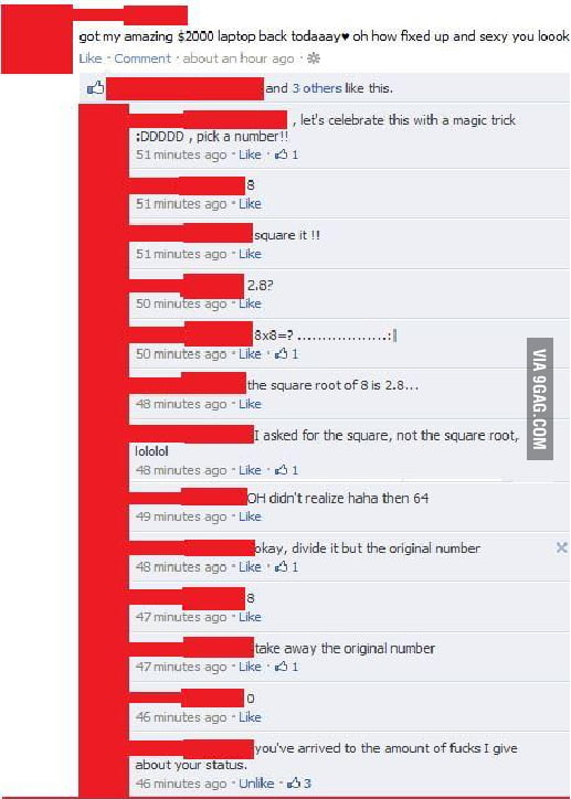 Epic comment - 9GAG