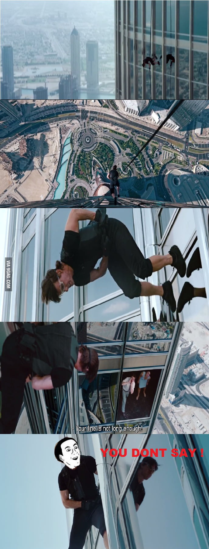 Mission Impossible Ghost Protocol - 9GAG