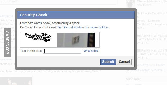 Troll lvl : Captcha - 9GAG