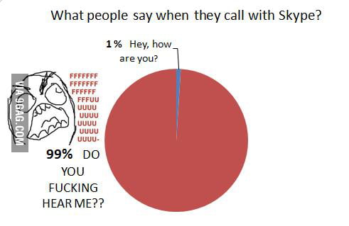 Skype rage. - 9GAG