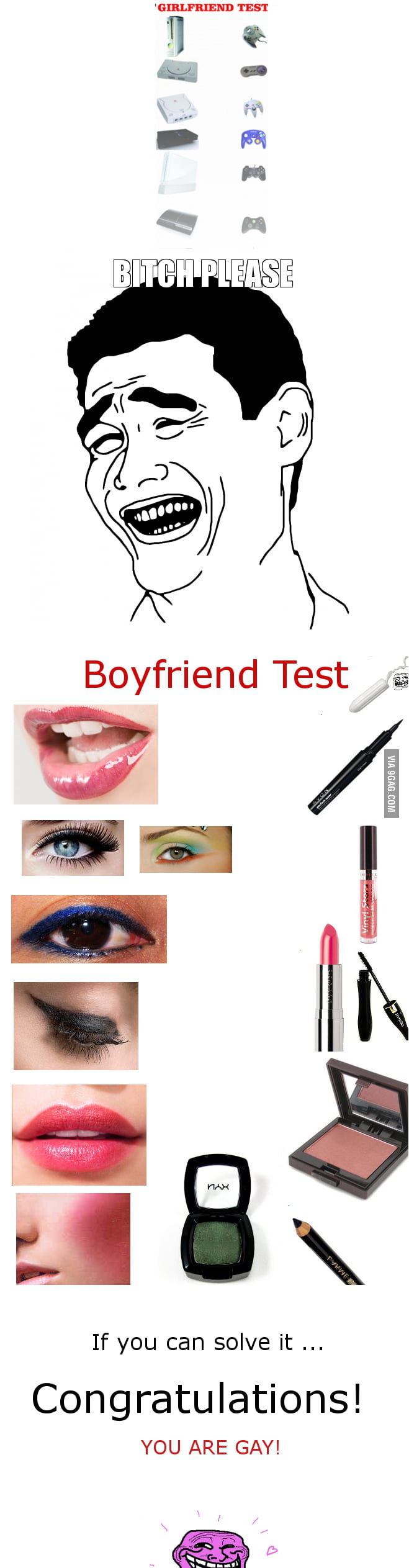 Boyfriend test - 9GAG