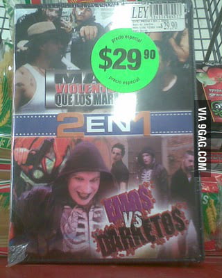 Meanwile in mexico...emos vs darketos - 9GAG