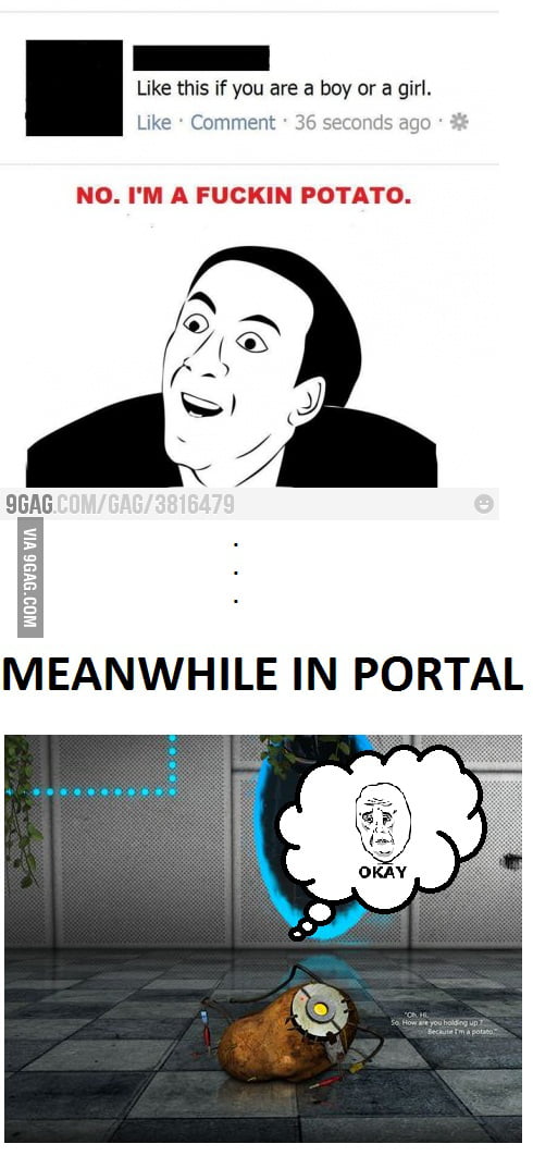 Sad Glados is Sad. - 9GAG