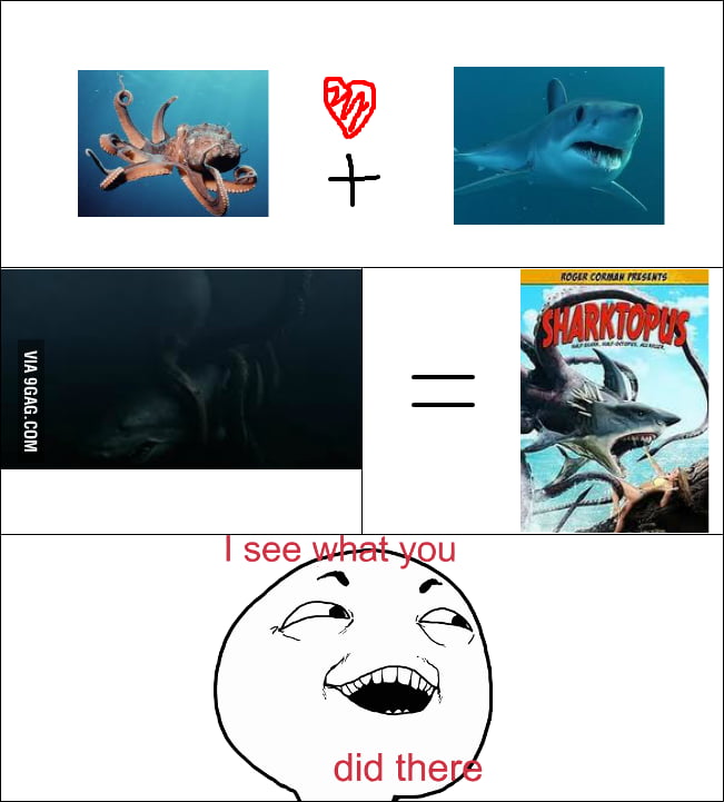 Sharktopus - 9GAG