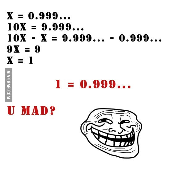 U mad, math? - 9GAG