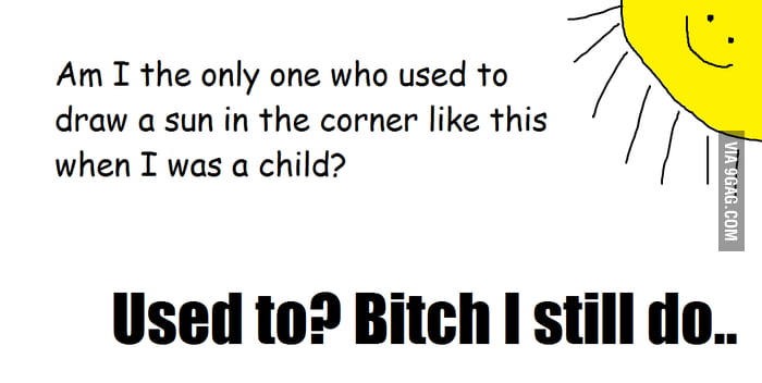 Sun in the corner - 9GAG