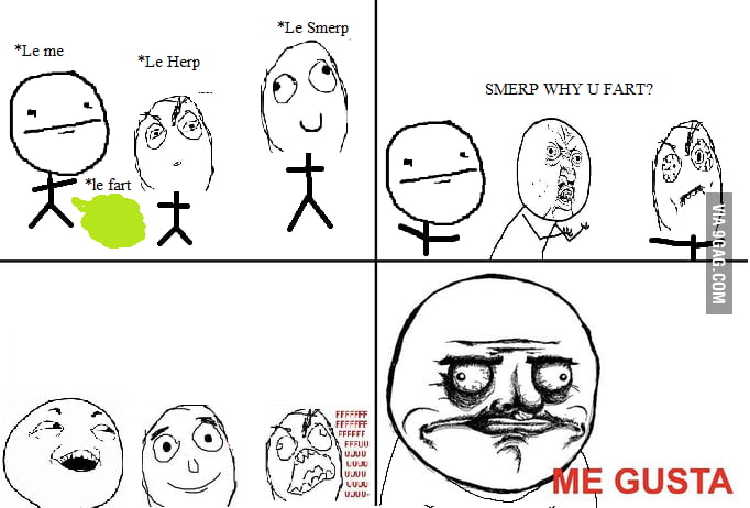 Fart troll - 9GAG