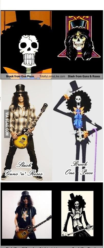 Slash is brook - 9GAG