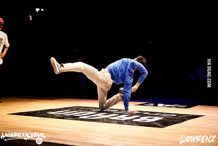 Just a breakdancer.. Wait what? - 9GAG
