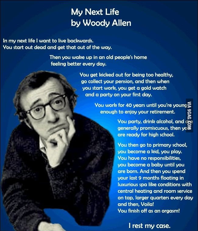 AWESOME WOODY ALLEN!!! - 9GAG