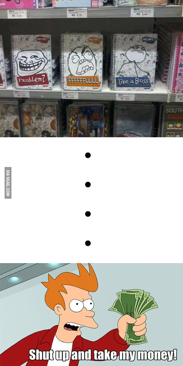 Meme Notebooks ! - 9GAG