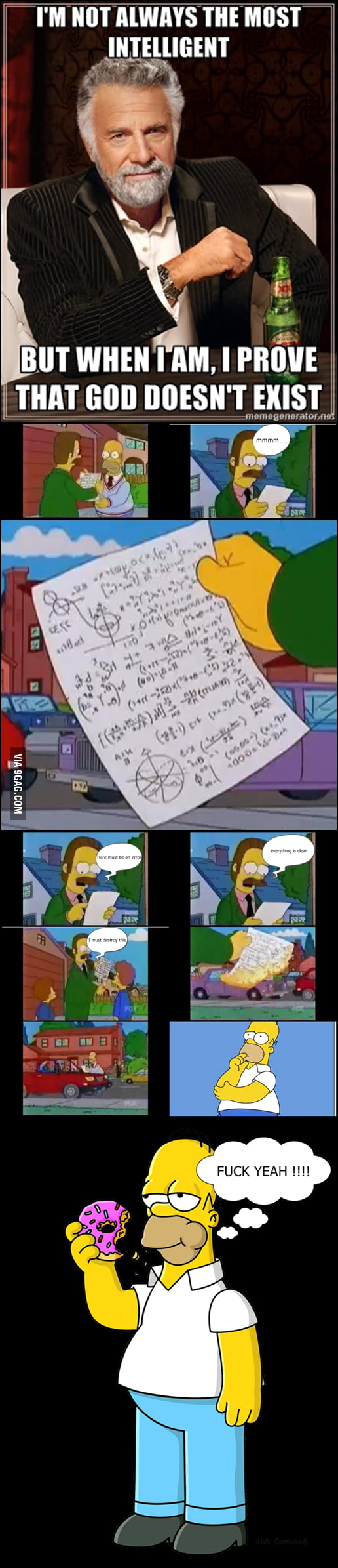 Intelligence Lvl: Homer J. Simpson - 9GAG