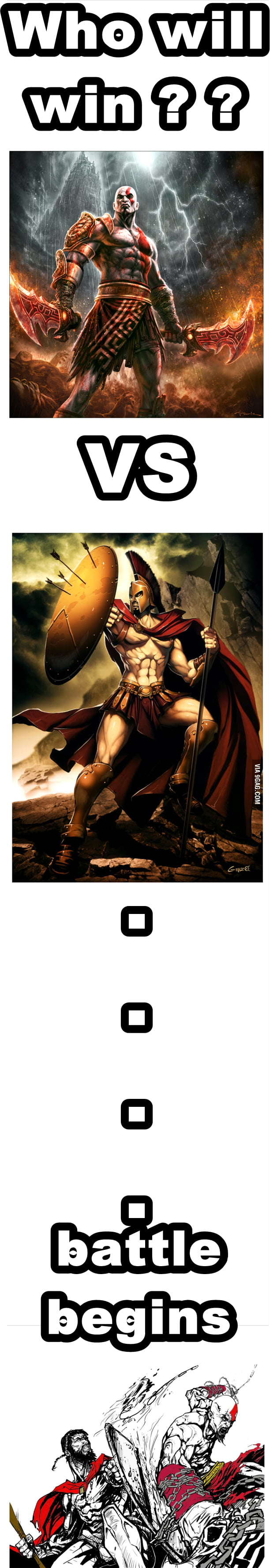 Epic Battle - 9GAG