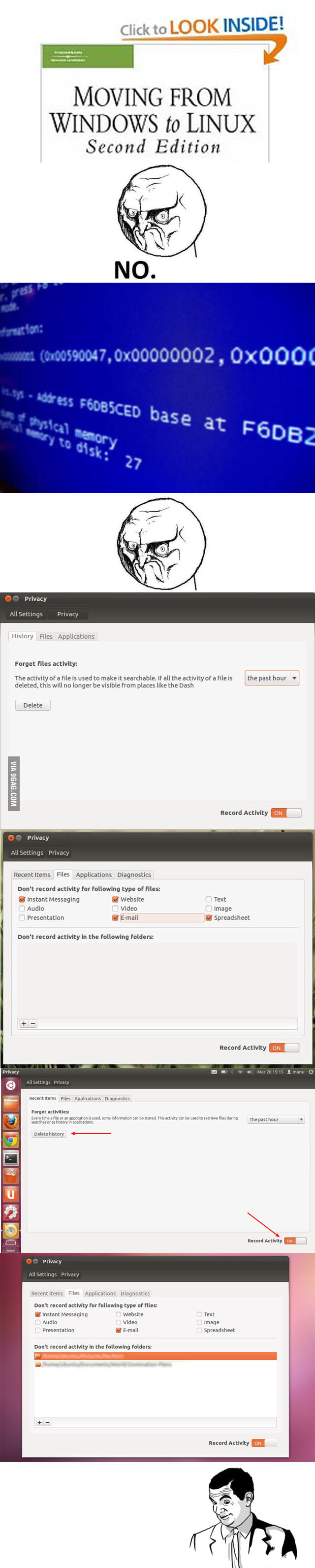 Moving to Linux - 9GAG