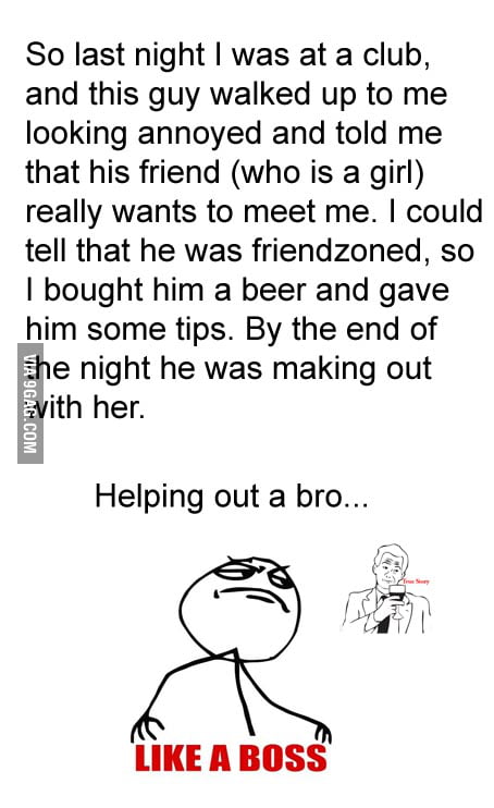 Helping out a bro... - 9GAG