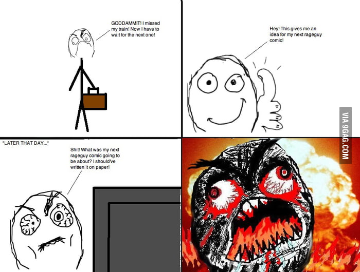MEGA RAGE!! - 9GAG