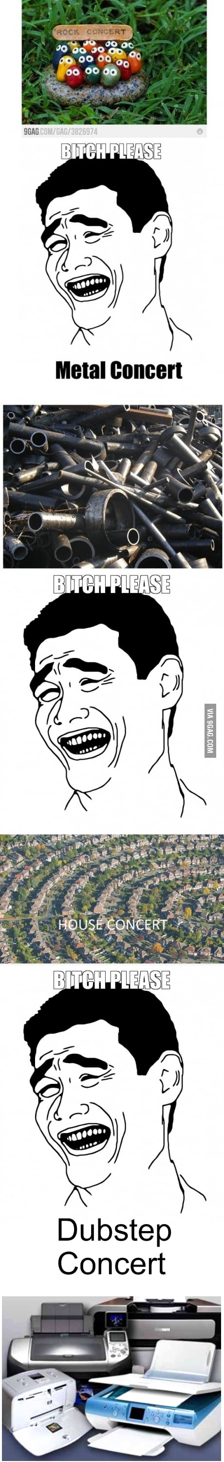 Dubstep concert - 9GAG