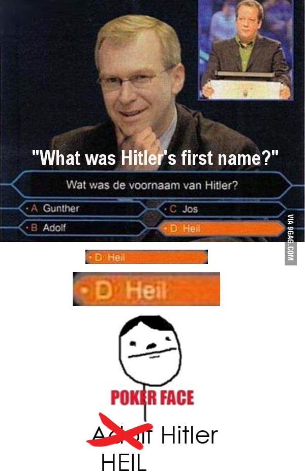 What was Hitler's first name? - 9GAG
