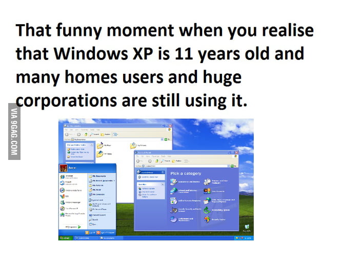 Windows XP - 9GAG