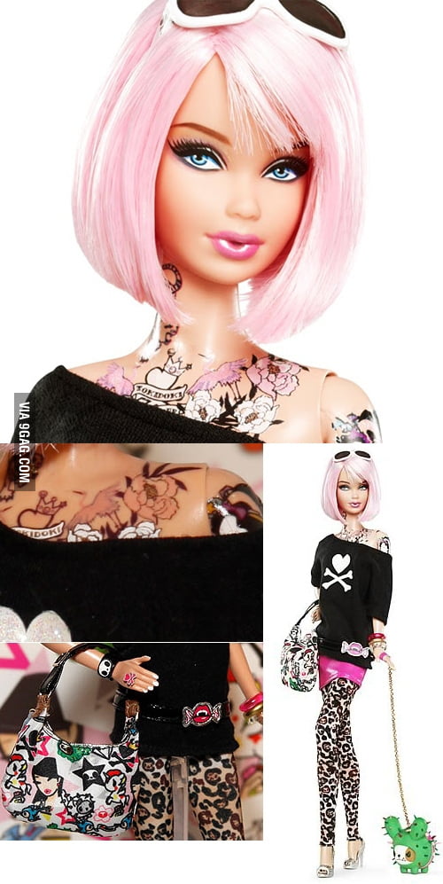 Hipster Barbie, Scene wolf Barbie - 9GAG